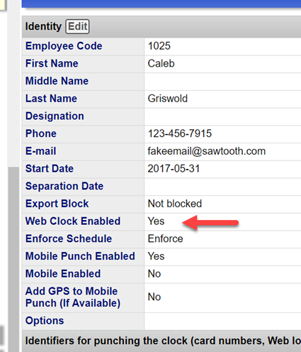 Employee Portal Settings