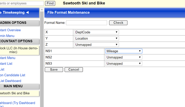 TimeWorksPlus Setup Glossary