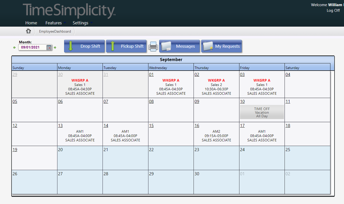 TimeSimplicity Employee Guide