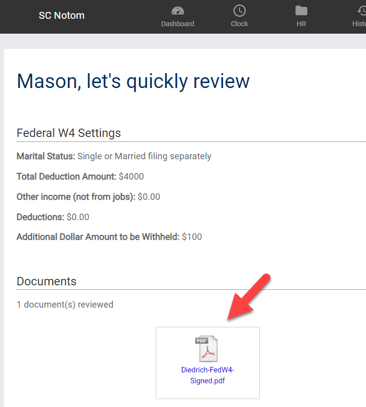 Update Your W4 Withholding
