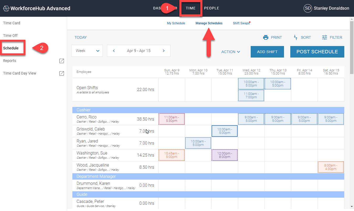 WorkforceHub Advanced Manager Guide