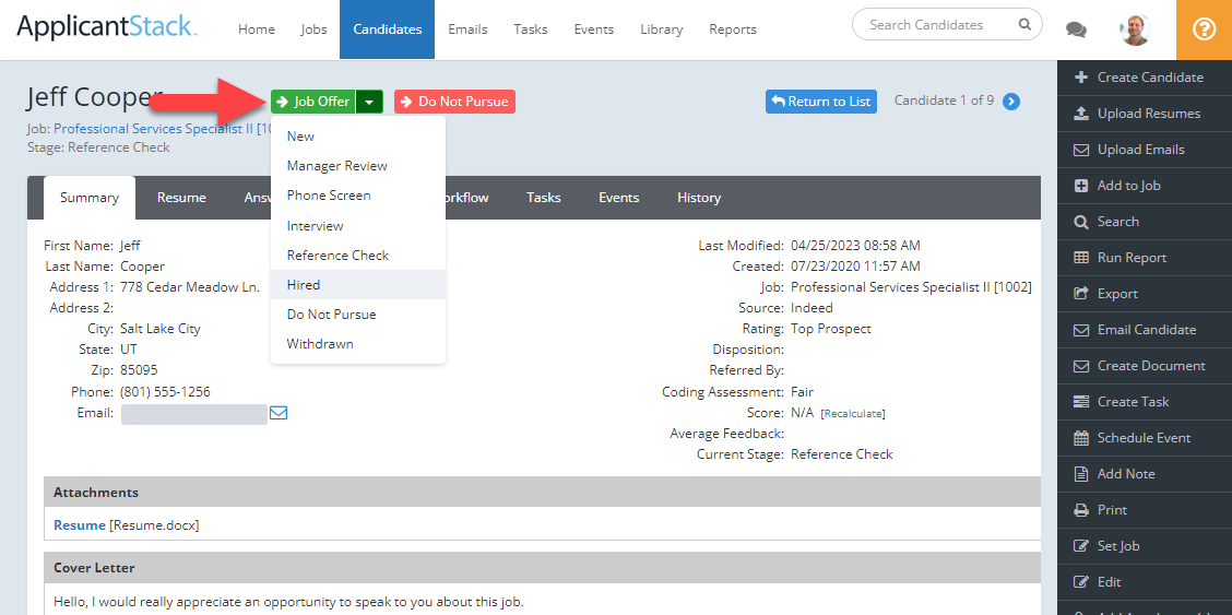 Getting Started Guide (Recruit)