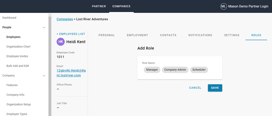 WorkforceHub Conversion: Manager Roles