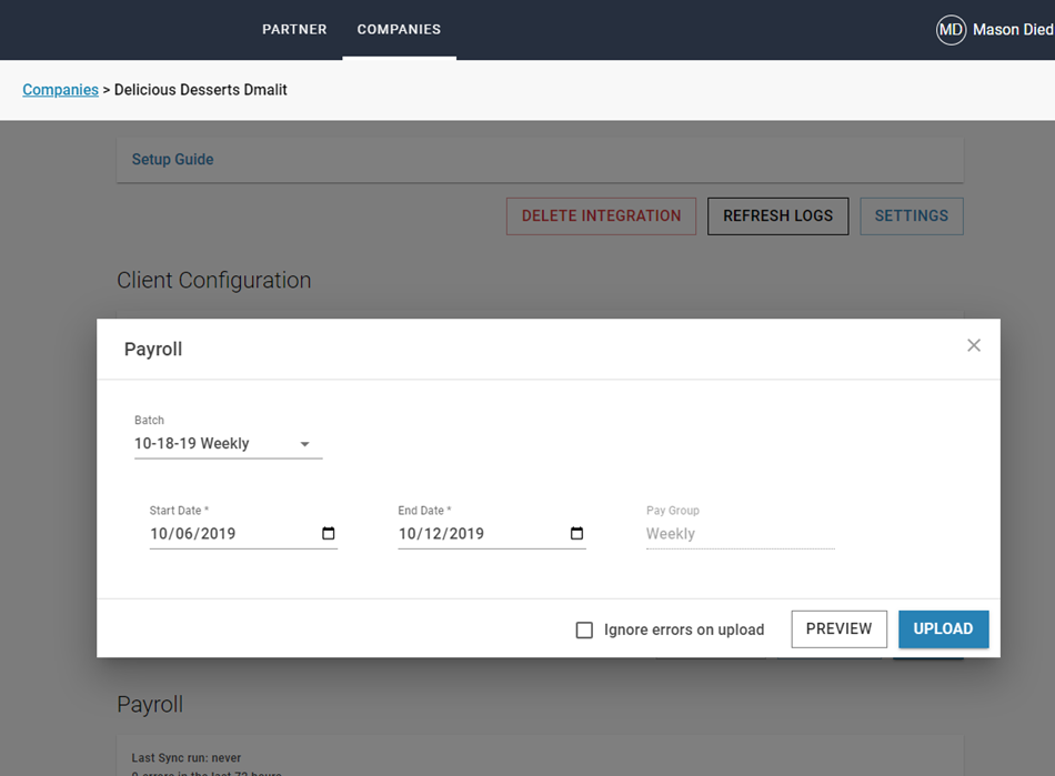PrismHR Integration - Payroll and Accrual Balance Sync (WorkforceHub)